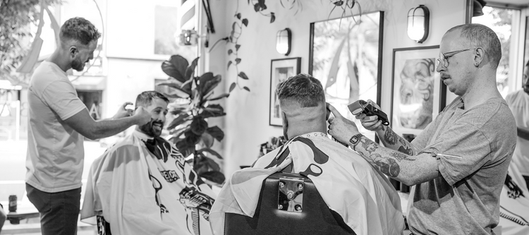 Men's Scissor Cut I The Art Barbers Melbourne