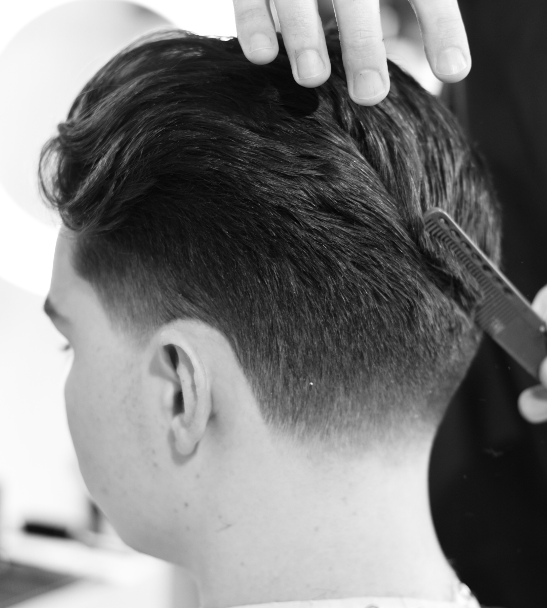 Men's standard Haircut I The Art Barbers Melbourne